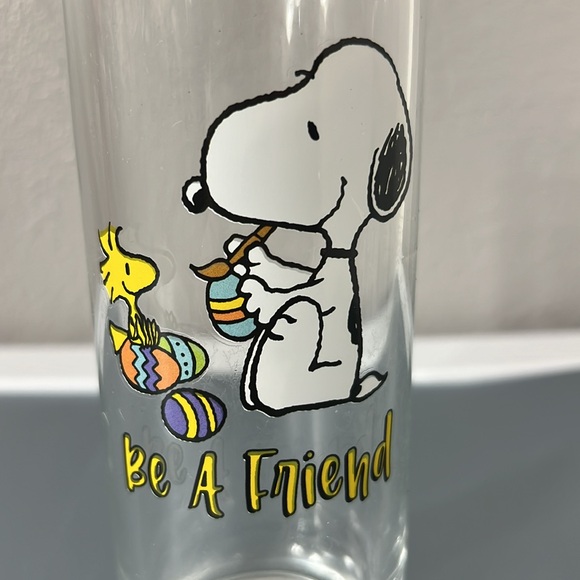 Icup | Dining | Peanuts Snoopy Easter Cooler Drinking Glasses Set Of 4 ...